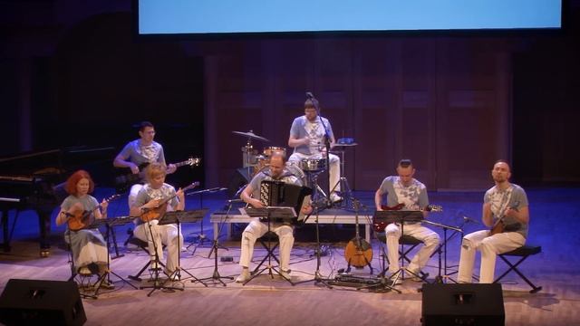 "Volga folk Band" by Dmitry Butsykov plays "Bagpipes in rock"