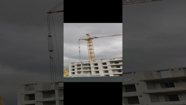 Работа башенного крана кбм 401па