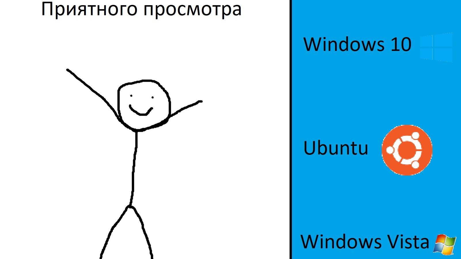 Смешные ошибки Windows 10, Ubuntu, Vista, 15 серия.