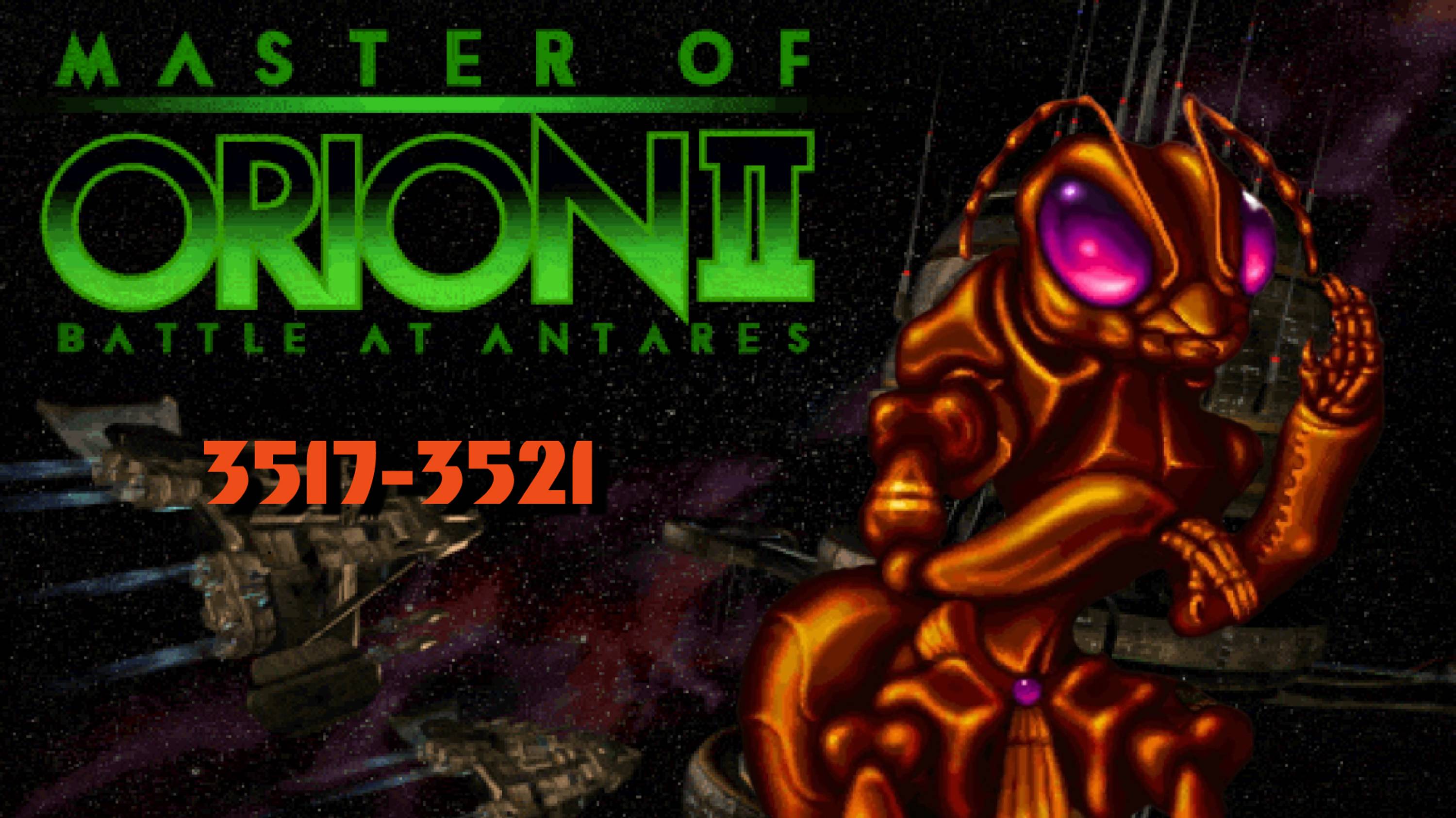 Master of Orion II - Klackons - 3517 - 3521