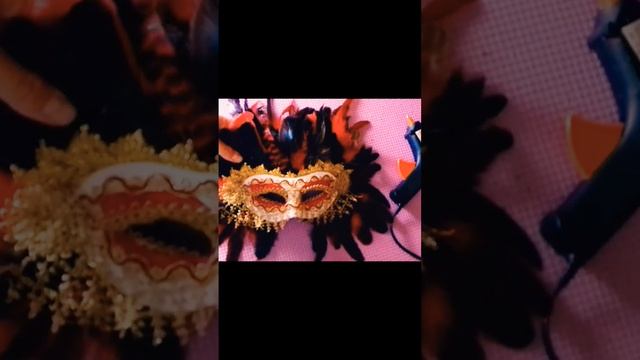 #маскарадная  #василисаголд #хендмейд #венеция #маскарадные #творчество