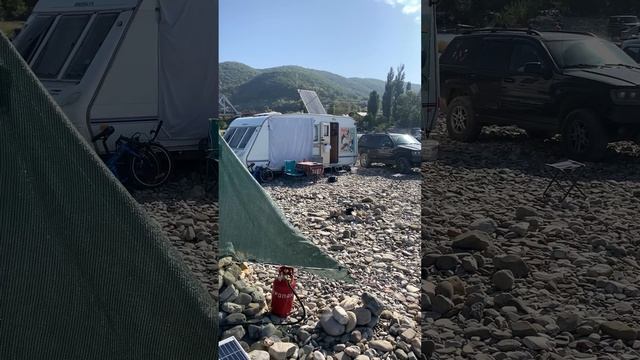кот живет в автодоме