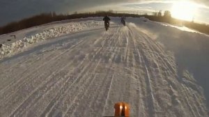 Мотокросс - Тренировка #2 - Кимры 09.02.2017
