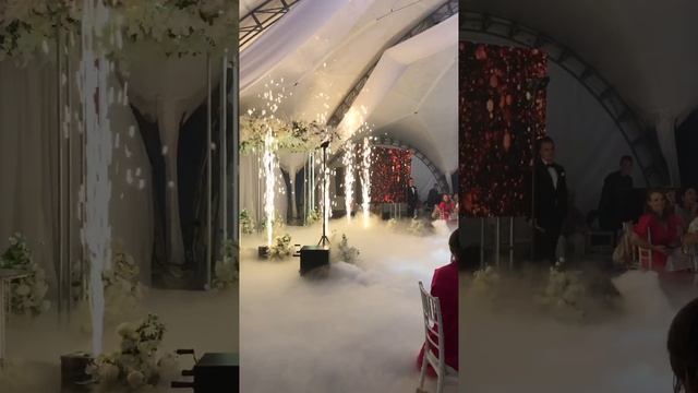 Спаркуляры на свадьбу в помещении во Владивостоке - Na-svadbu.ru