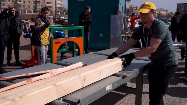 Многопильный Станок ТРИУМФ МИГ-1000 с Высотой Пропила до 110 мм