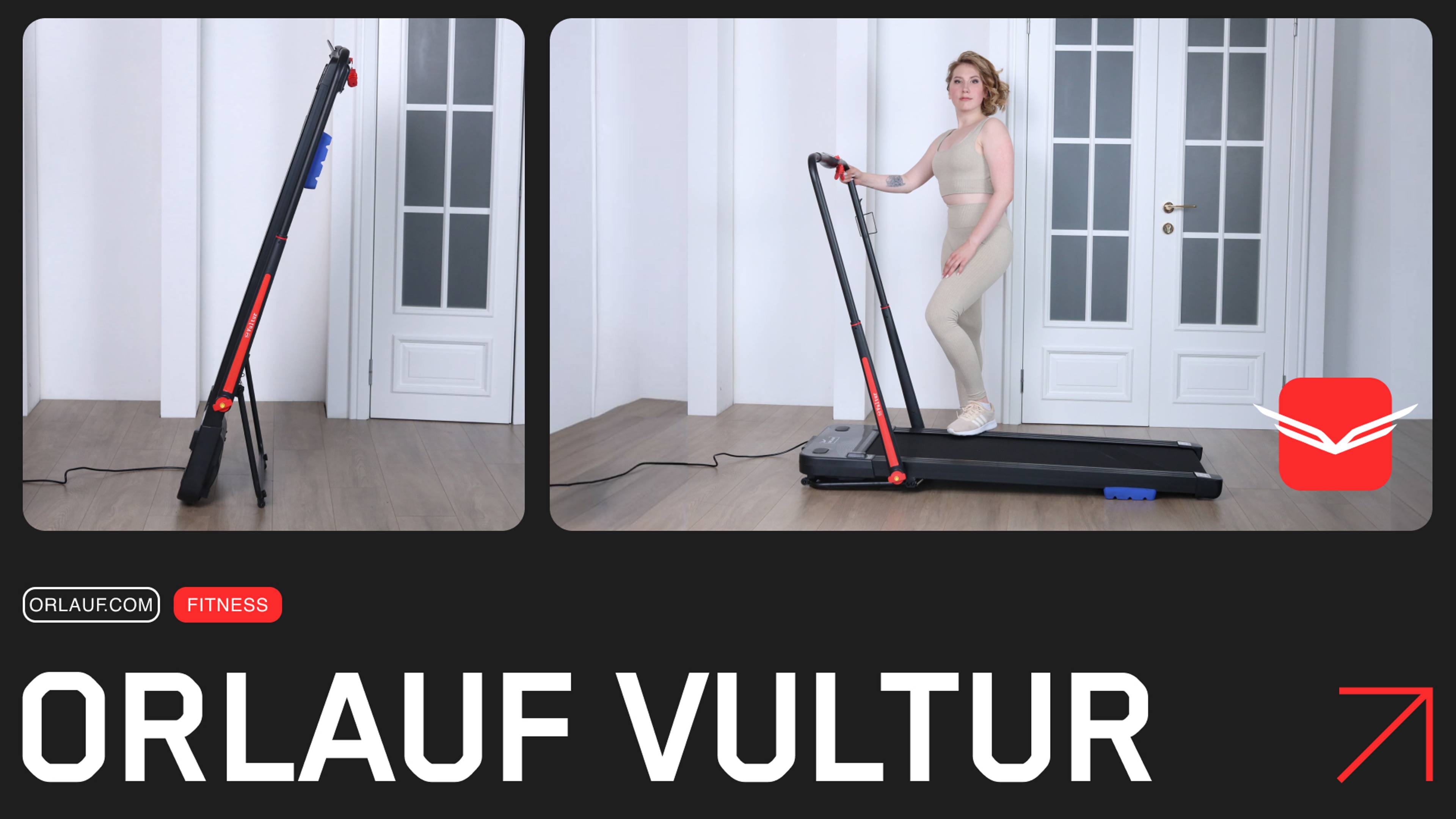 Orlauf Vultur — беговая дорожка для домашних рекордов и уютных пробежек