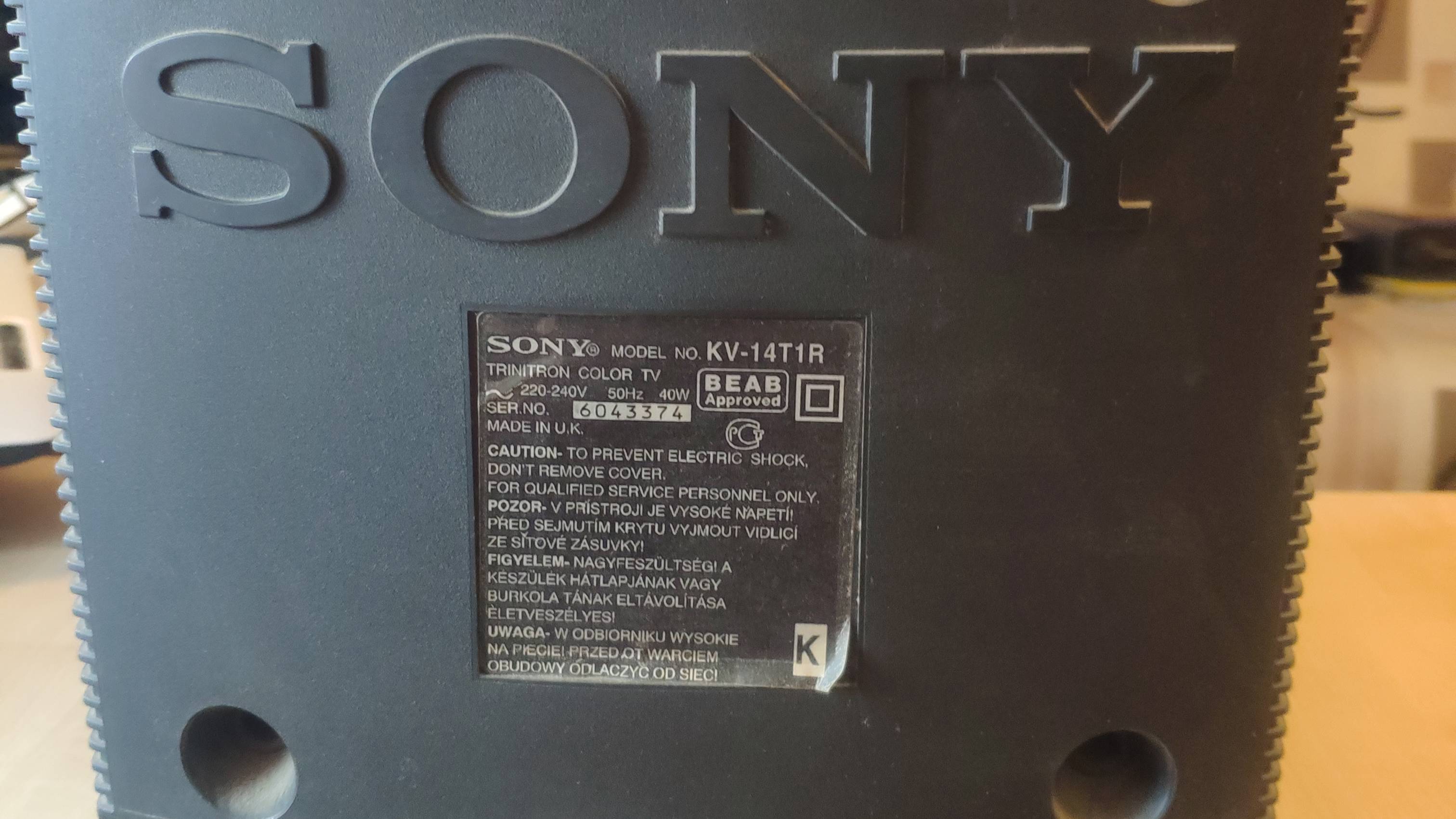 Телевизор SONY