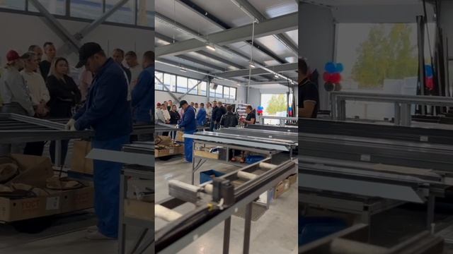 День открытых дверей в цехе сборки алюминиевых конструкций завода Консиб-Ижевск.