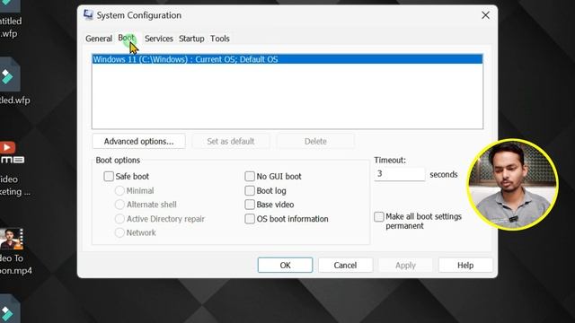 msconfig | msconfig boot | msconfig boot options | Windows 10 ...
