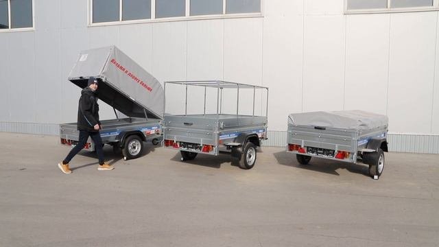 Подъемный каркас тента для прицепов "СТАРТ" и "СТАРТ 2"