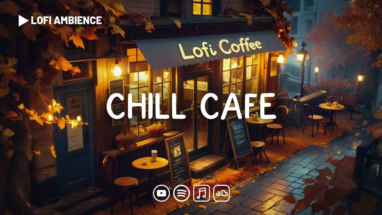 Quiet Chill Cafe ☕️ Cozy Cafe Lofi - Chill beats to Relax_Calm_Study