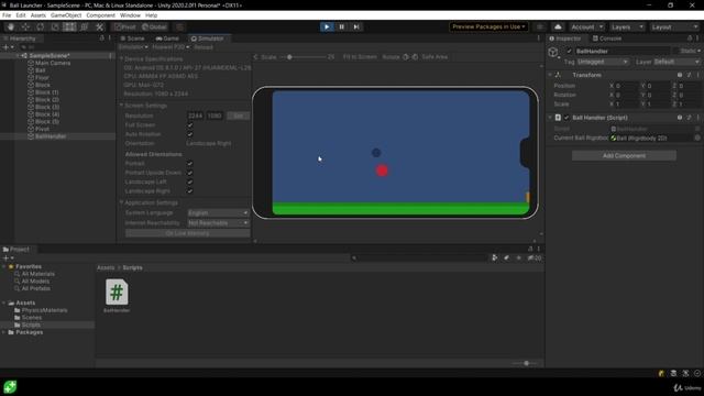 007 Move Objects With Touch