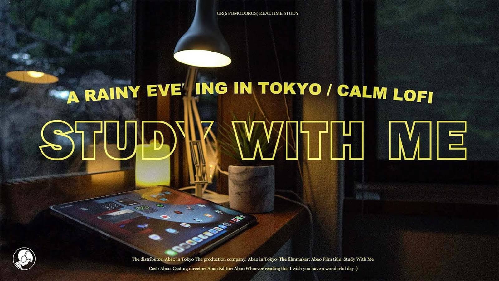 3-HOUR STUDY WITH ME🏡 _ calm lofi _ A Rainy Evening in Tokyo _ with countdown alarm