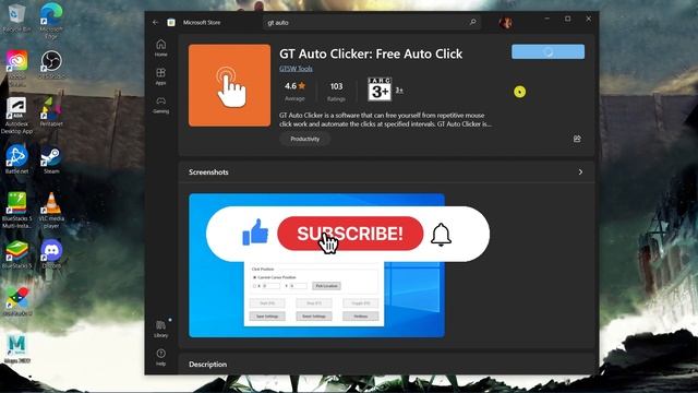 How to Download GT Auto Clicker for PC Windows 10, 11 - смотреть видео ...