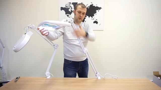 8069D2LED прямоугольная светодиодная лампа лупа
