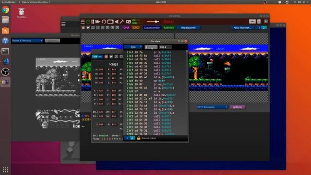 Retro Virtual Machine v2 in Ubuntu 18.04. Debugger Assembler and more - смотреть видео онлайн от ...