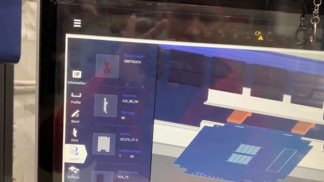 Листогибочный пресс MURATEC BB 6020 Программирование детали шкафа - Крыша