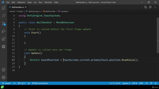 005 Reading Touch Input