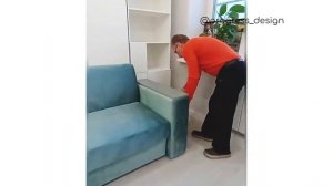 #обзор кровать-трансформер в спальне