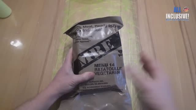 СухПай USA MRE Вар. 14 Сухой паёк армии USA.