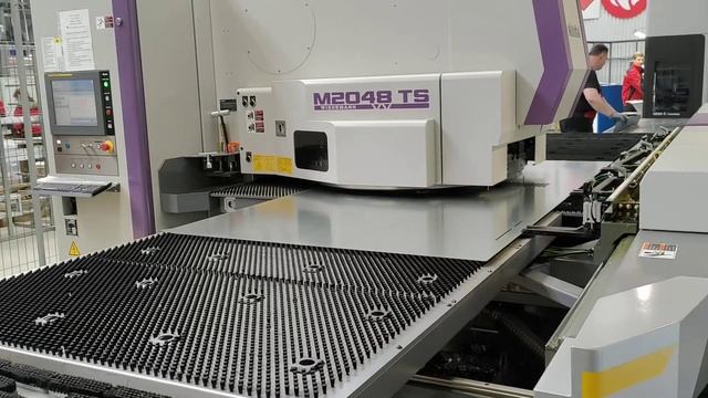 Координатно-пробивной пресс MURATEC MOTORUM 2048TS Изготовление перфодетали полная версия