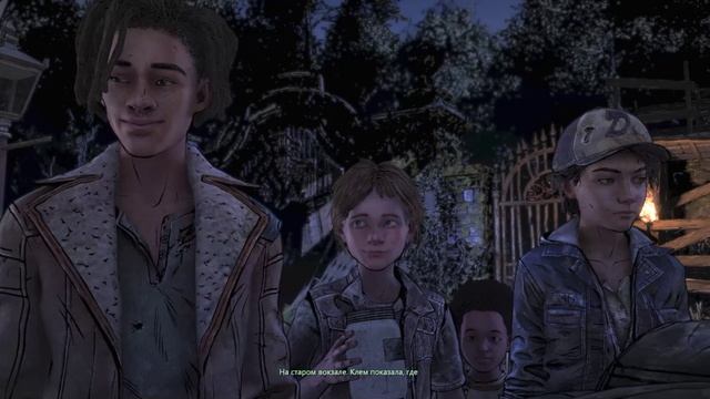 The Walking Dead: The Final Season - Железнодорожная станция(выпуск#8)