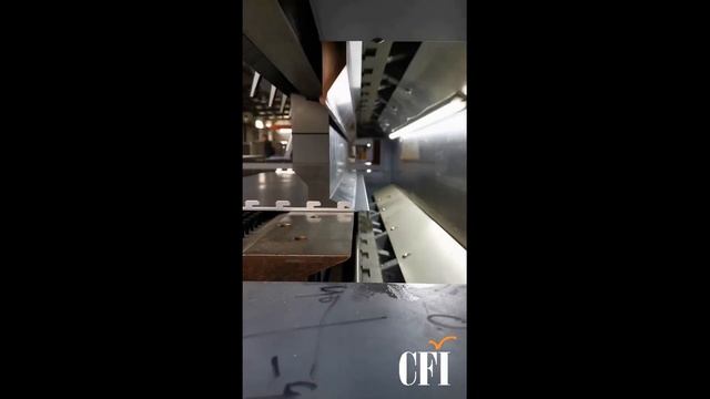 Панелегиб ЧПУ гибочный центр CFI изготовление стеллажной полки