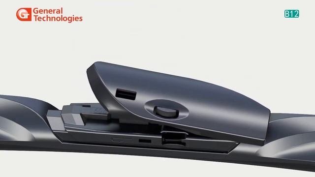 Адаптер B12 - поводок типа - AeroClip F40/F44 для щетки стеклоочистителя General Technologies