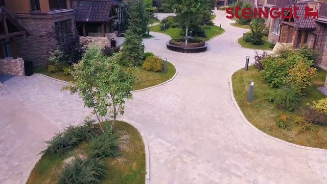 Тротуарная плитка Steingot в ЖК "Сказка"