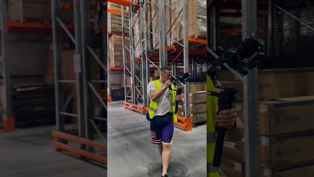 Как снимали большой Самонесущий склад на базе фронтальных стеллажей от компании STELKON