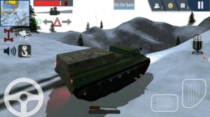Car Game Offroad Online ORSO Android Gameplay - Snow Transport Army Tank Simulator