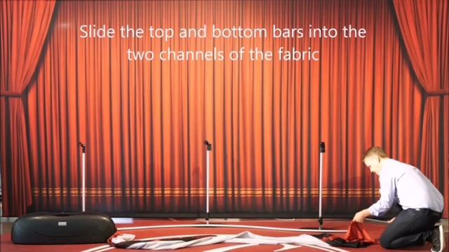 Мобильный тканевый пресс-волл Scene FoldUp от Maxibit