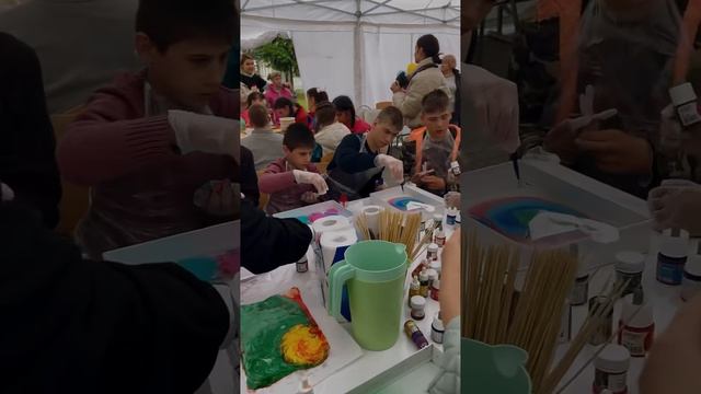 Мастер-класс Эбру от "Мастер Поделкин"