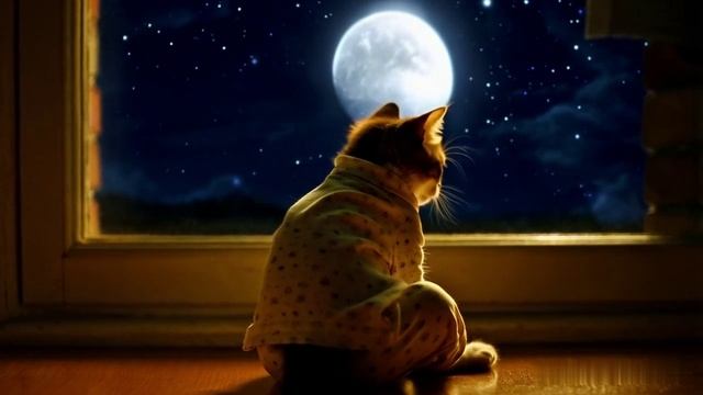 "Лунатик: вечерние размышления котика"
