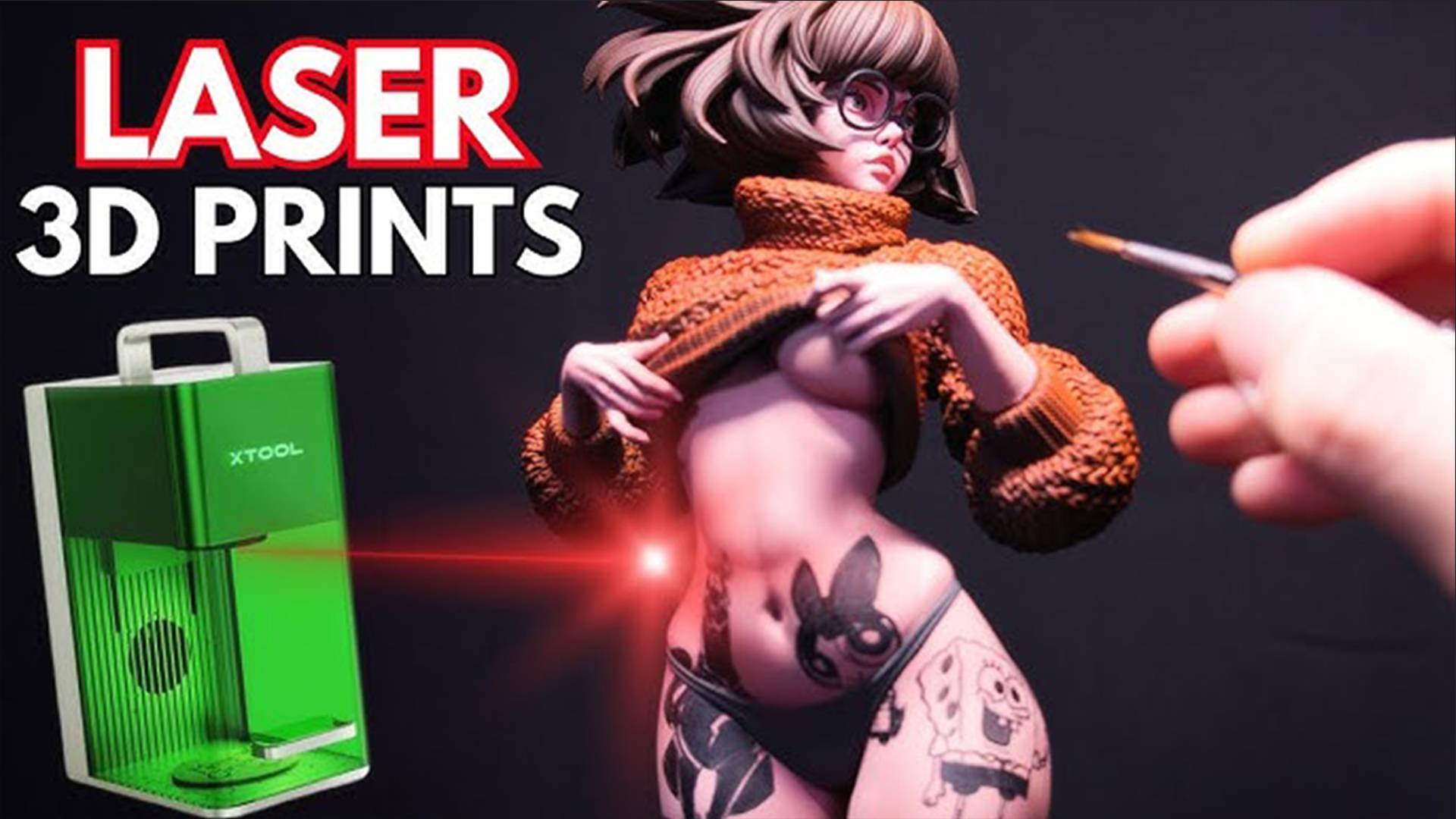 Можете ли вы выполнять лазерную гравировку 3D-изображений с помощью xTool F1？