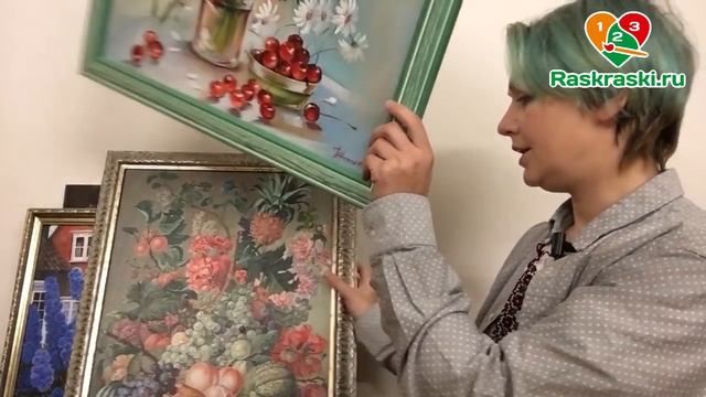 Крепим раму на любую картину! Для ХОЛСТА и КАРТОНА!