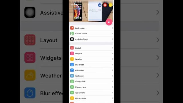 Android to iOS - iOS 16 launcher.