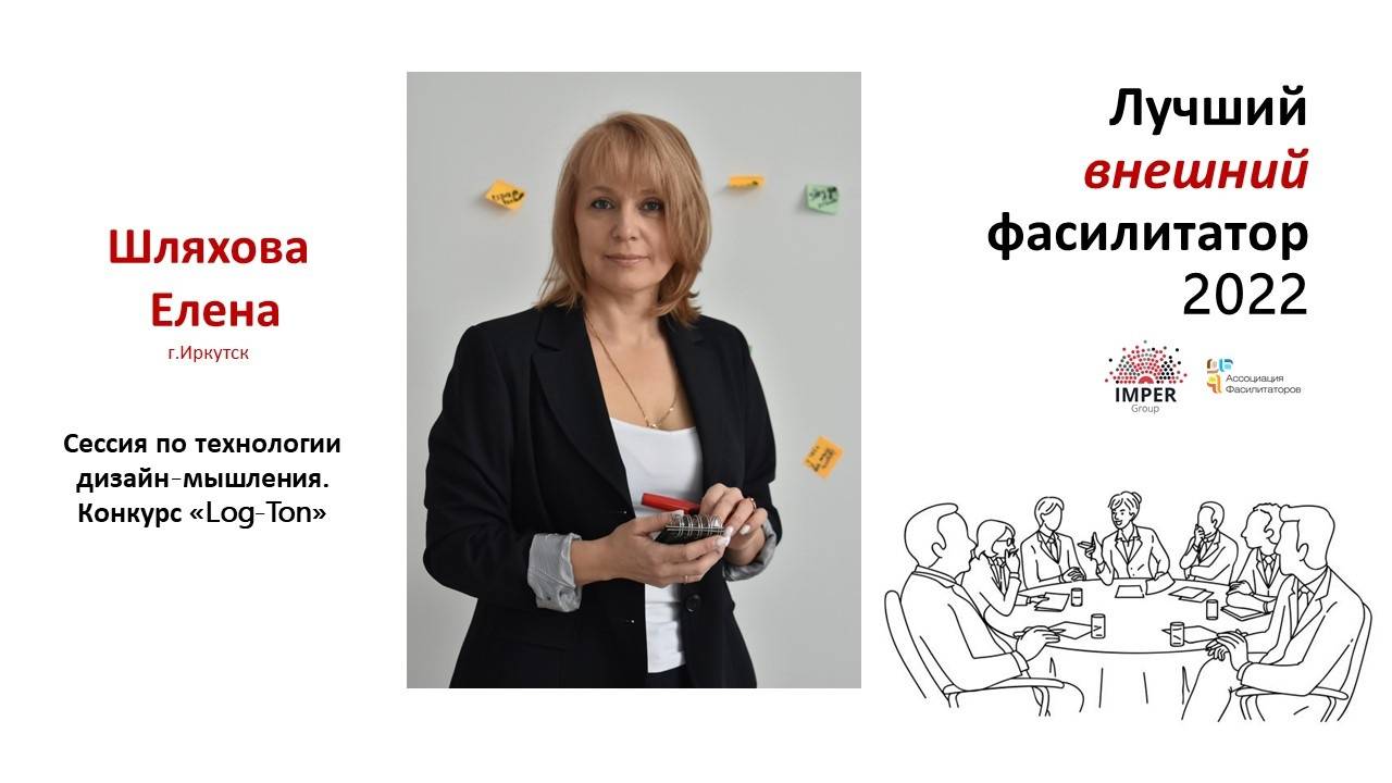 Кейс победителя Конкурса «Лучший внешний фасилитатор 2022 года» | Елена Шляхова
