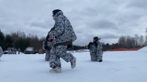 Зимние смены по программе "Ратник" в лагере "Вымпел-Шторм" в Тверской области в СОЦ "Мухино"