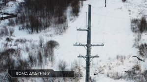 Концевая одноцепная многогранная металлическая опора 35 кВ - КМ35-1.0.1.3.2.05 г.Киров
