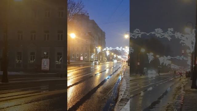 Красота вечерней Петроградской стороны.