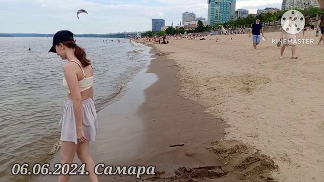 4️⃣Из семейного архива➡️06.06.24 Самара//К сыну, день второй//набережная реки Волга//Едим в Пугачев