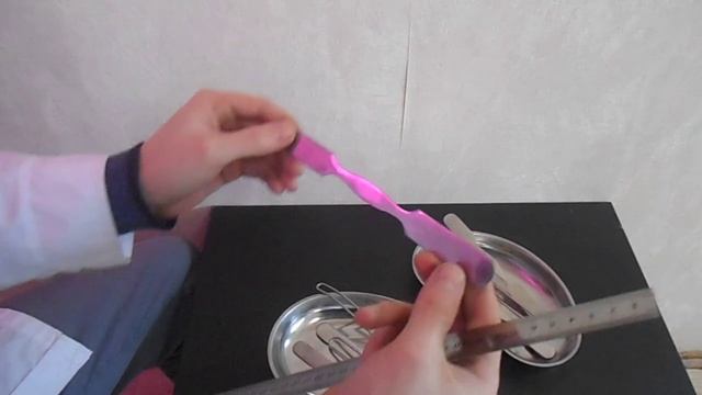 Шпатель медицинский для осмотра полости рта, зева, носоглотки