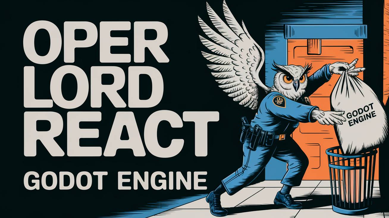 OPERLORD REACT. GODOT ENGINE. Как неадекватные сотрудники разрушают компании.