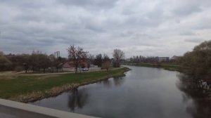 От Гиппо на Серебрянка по ул.Ванеева (траффик тут жуть) к ул.Денисовкая через Полевую наб