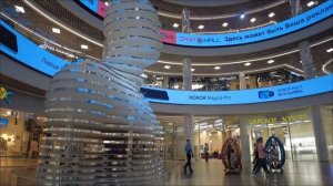 Вечерняя прогулка на трамвае к пасхальной композиции в DANA MALL
