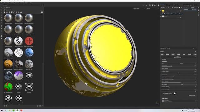 Using Filters in Substance Painter