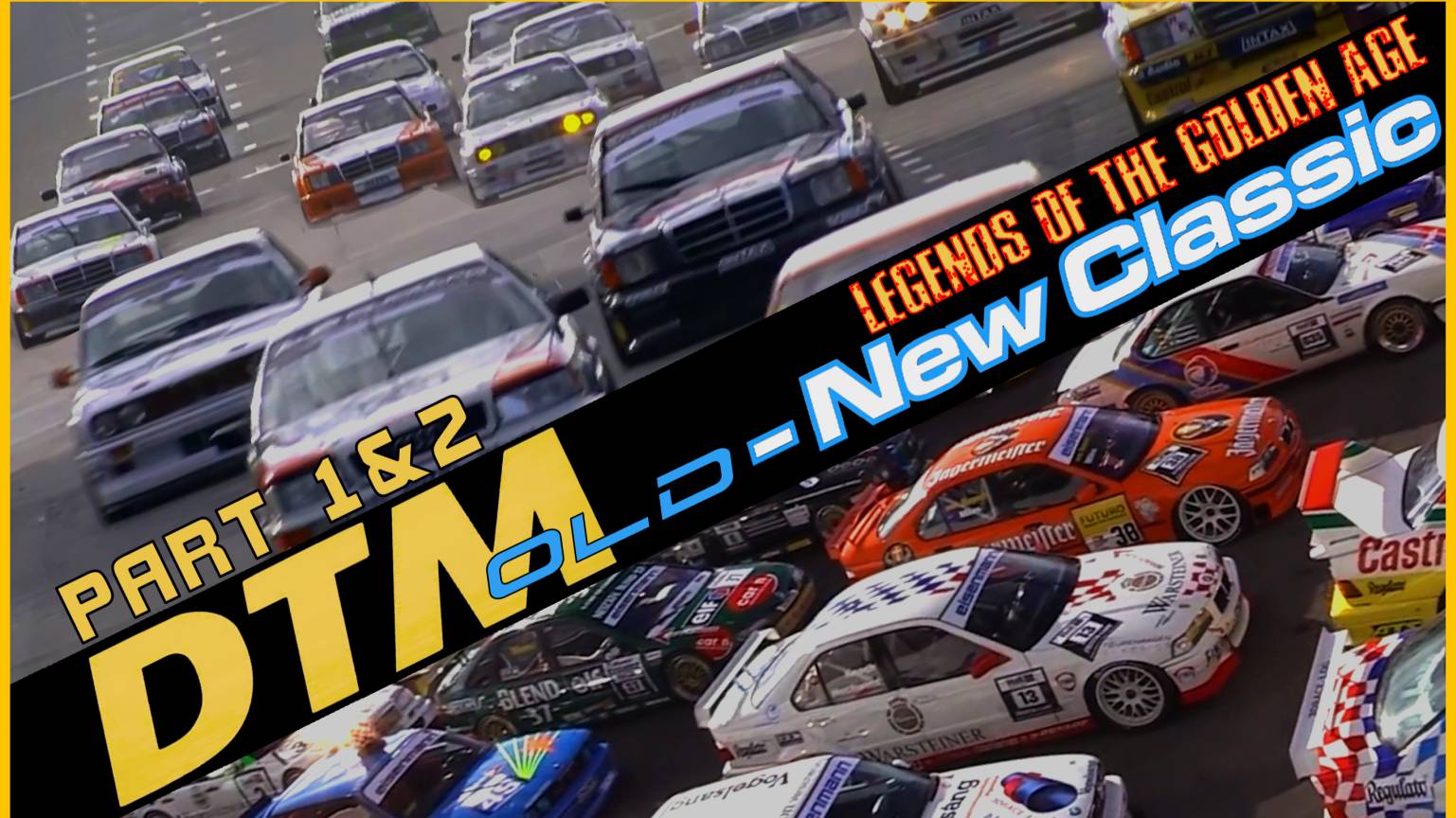 4K DTM Classic New Golden Era Actions Battles race (part 1)