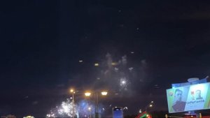Салют в День Независимости республики Беларусь в Минске