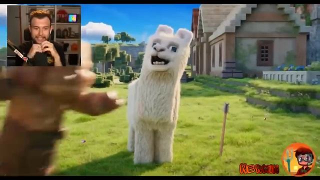 Реакция Летсплейщиков на Тизер Трейлер Фильма по Minecraft